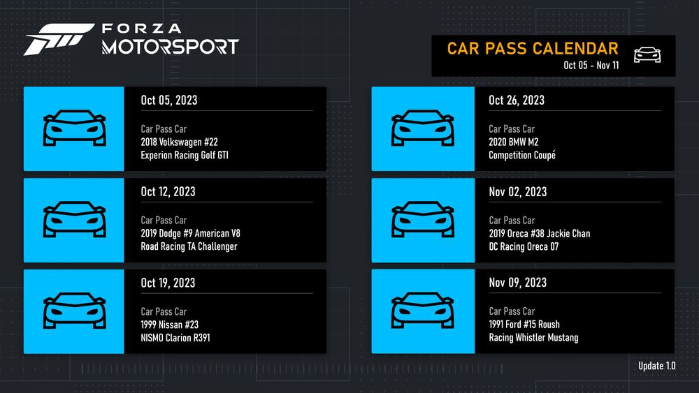 Forza Motorsport Now Available with Xbox Game Pass