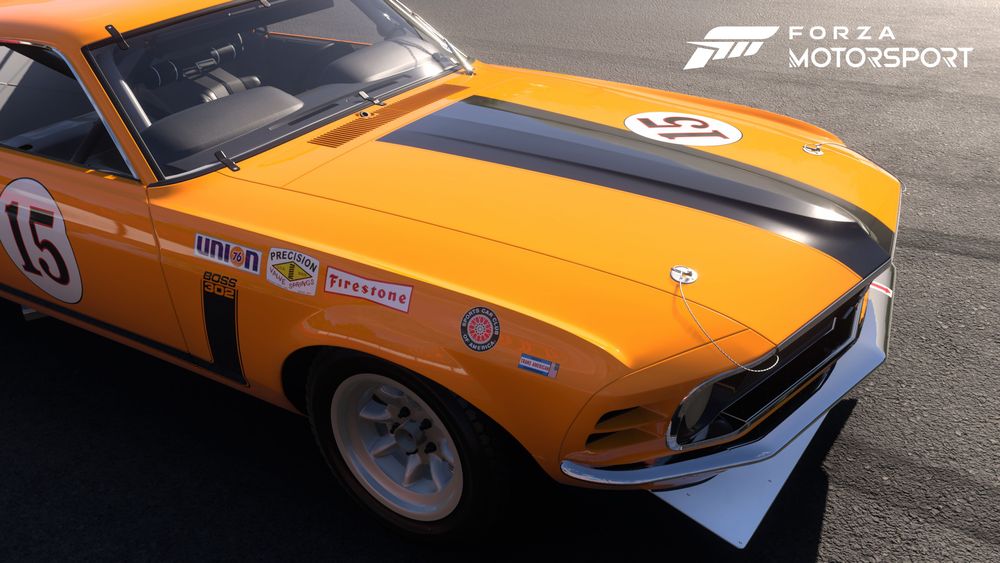 Drift Pony Cars on Sunset Peninsula in Forza Motorsport