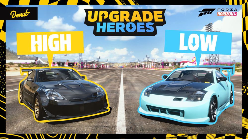 Experience Donut Media’s Hi-Low Cars in Forza Horizon 5 Upgrade Heroes