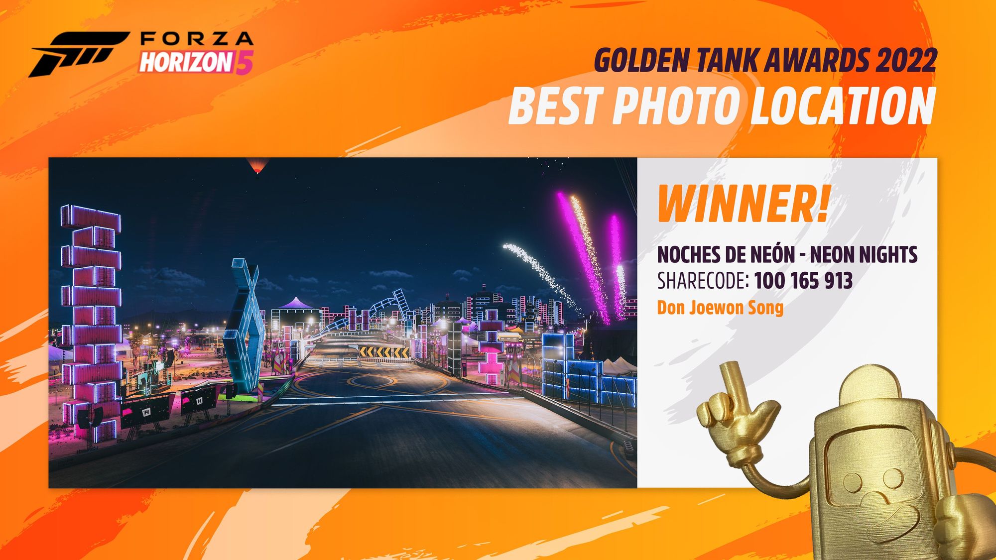 Forza Horizon 5 Golden Tank Awards