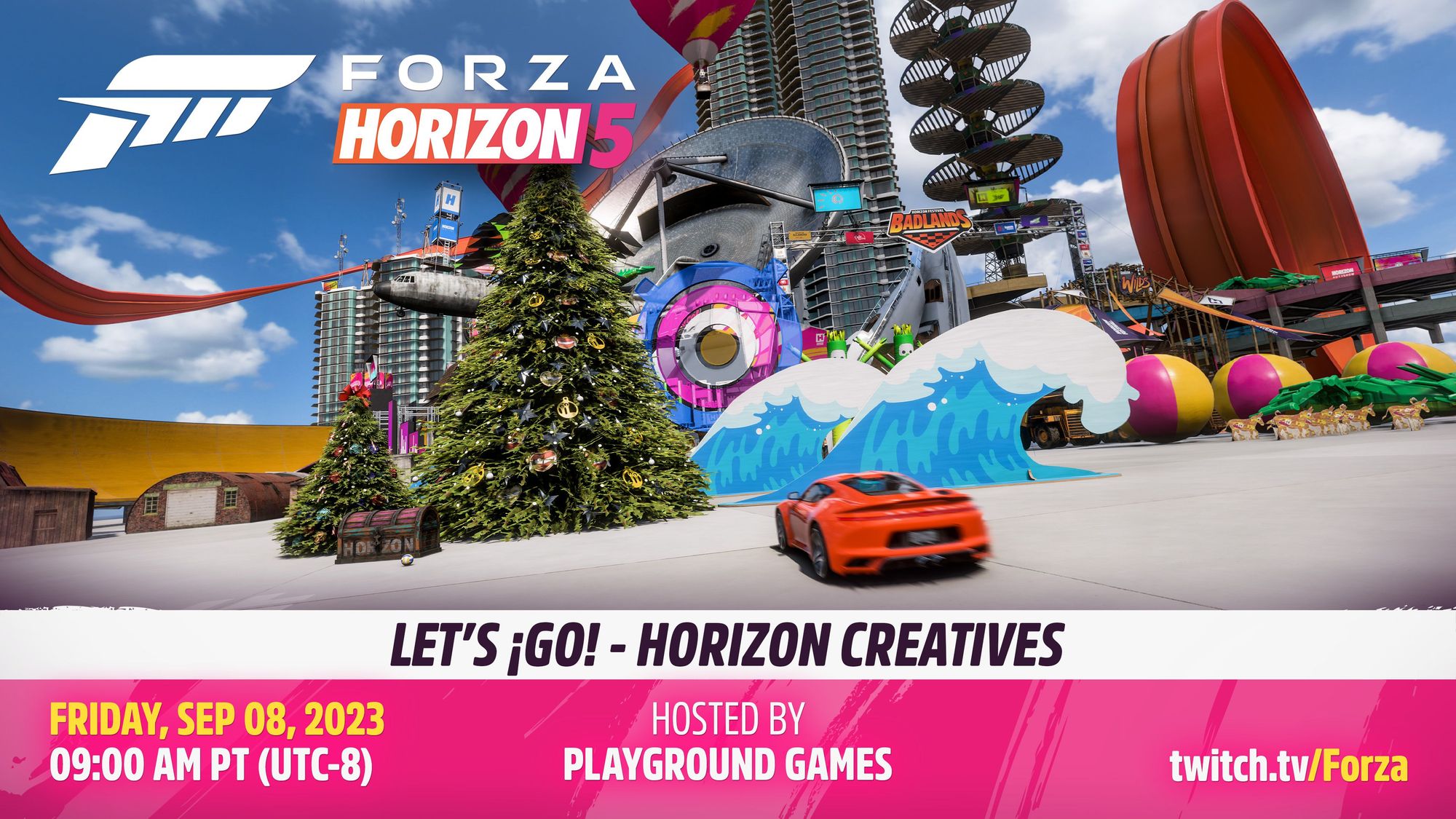 Forza Horizon 5: Let’s ¡GO! - Horizon Creatives livestream | Forza