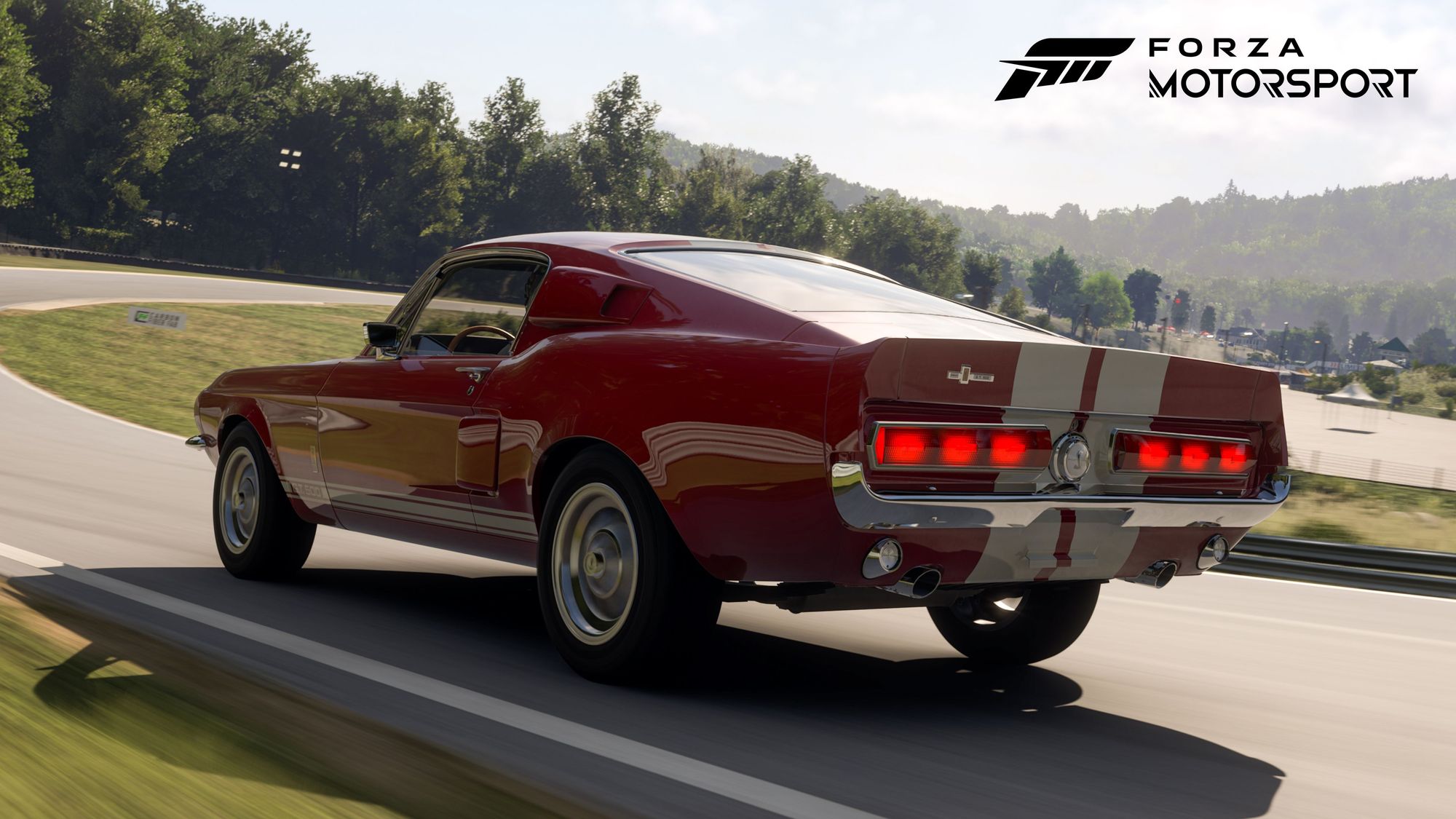 Drift Pony Cars on Sunset Peninsula in Forza Motorsport