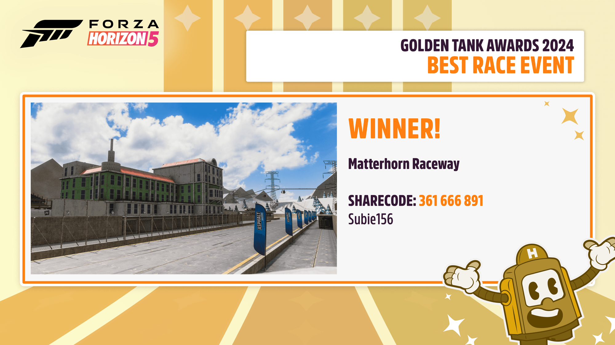 Celebrating Excellence in EventLab: 2024 Golden Tank Award Winners