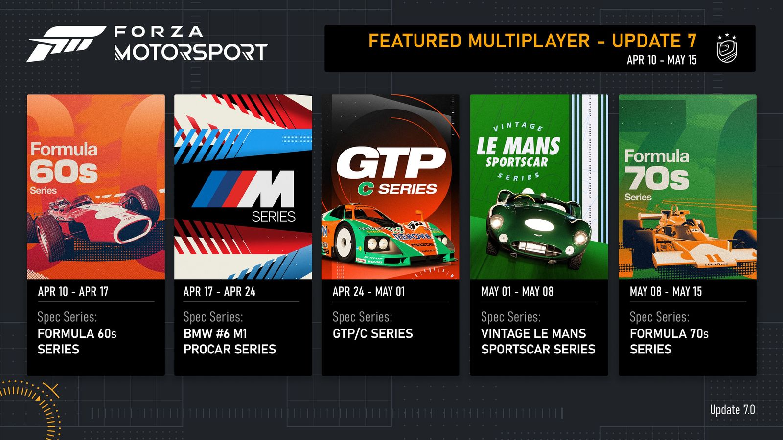 Race at Brands Hatch in Forza Motorsport Update 7