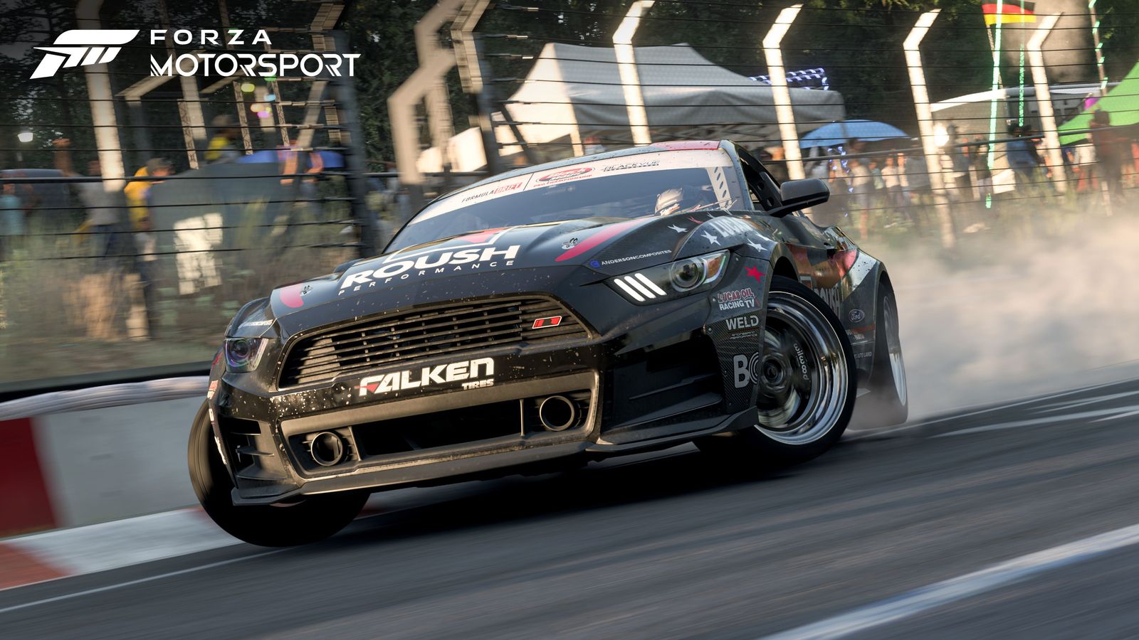 Drift Pony Cars on Sunset Peninsula in Forza Motorsport