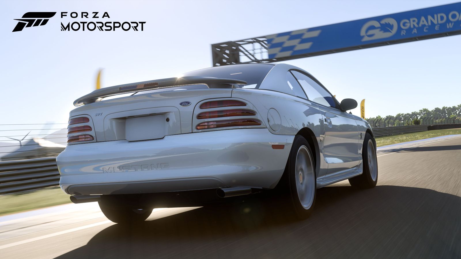Drift Pony Cars on Sunset Peninsula in Forza Motorsport